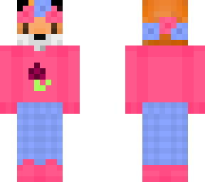 Seapeekay with flower crown | Minecraft Skin