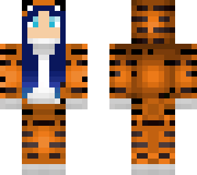 tiger girl | Minecraft Skins