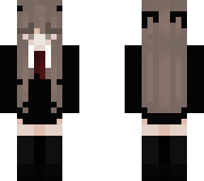 Aesthetic Devil Girl | Minecraft Skin