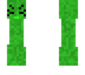 Angry Creeper | Minecraft Skin