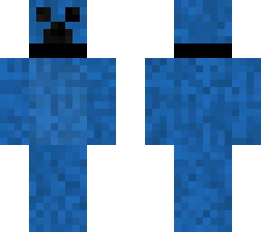 Blue Creeper | Minecraft Skin