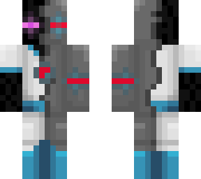 evil ender robot | Minecraft Skin