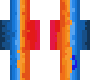 Fire and Water | Minecraft Skin
