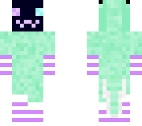 Mint Protogen V1 | Minecraft Skin