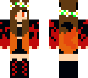 nether girl | Minecraft Skins