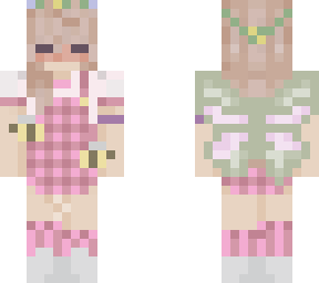Pink Dress | Minecraft Skin