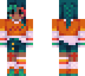 rainbow toothbrush - rce | Minecraft Skin