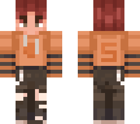 Red hair Eboy Halloween | Minecraft Skin