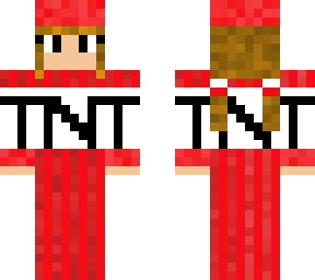 TNT Girl | Minecraft Skin