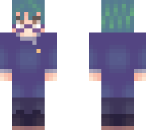 Zenin Maki from Jujutsu Kaisen (girl skin) | Minecraft Skin