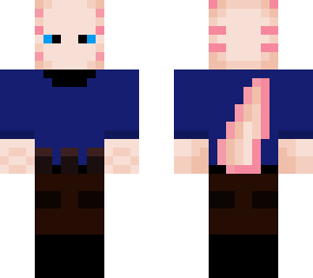 Axol SMG4 | Minecraft Skin