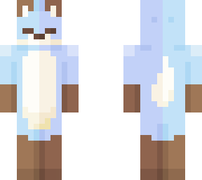 Blue fox | Minecraft Skin