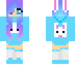 cute bunny girl | Minecraft Skin