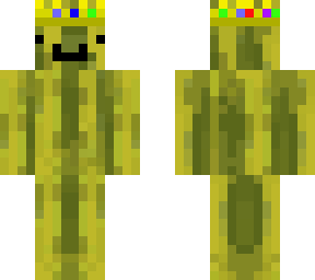 derp melon w/ crown | Minecraft Skin