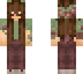 forest girl | Minecraft Skin