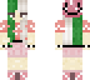 Happy cute mushroom girl | Minecraft Skin