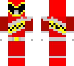 red ranger | Minecraft Skins