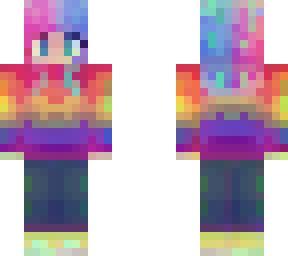 Rainbow Drip | Minecraft Skin