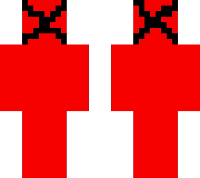 red x | Minecraft Skin