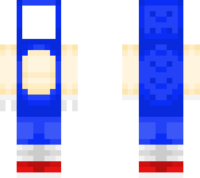sonic template 1 | Minecraft Skin