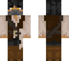 Talion but with a face mask | Minecraft Skin