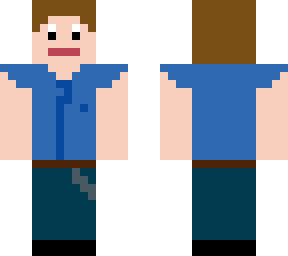 The Mullet Man | Minecraft Skin