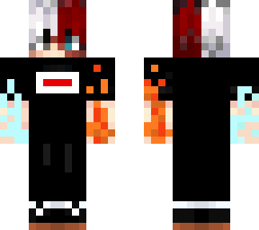 todoroki in chill clothes | Minecraft Skin