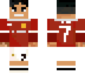 Cristiano Ronaldo Minecraft Skins