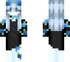 I become a Ghost in the roses | Minecraft Skin