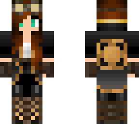 steampunk girl | Minecraft Skins