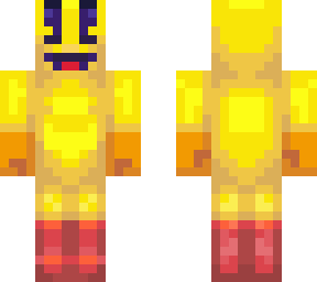 Pac-Man/PacMan Skin Remastered | Minecraft Skin