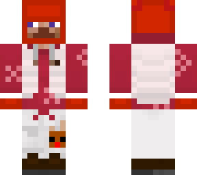 Red Steve sprite cranberry | Minecraft Skin