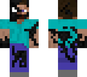 Venomized Steve | Minecraft Skin
