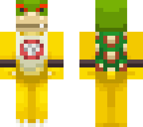 Bowser Jr | Minecraft Skin