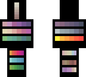 color palettes for you | Minecraft Skin