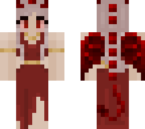 dragon demon goddess | Minecraft Skin