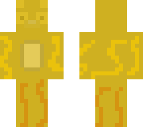 Golden Panda Statue | Minecraft Skin