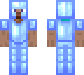 Hardened Diamond Armor | Minecraft Skin