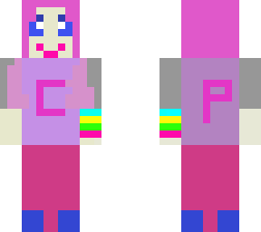 poli coloridas | Minecraft Skin