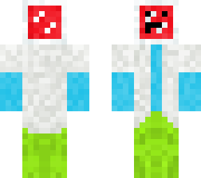 TapL Face Lab coat | Minecraft Skin