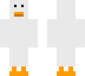 Untitled Goose Game: Goose | Minecraft Skin