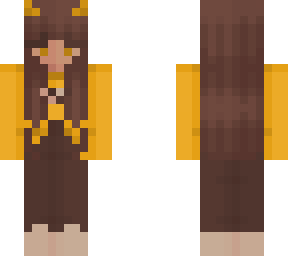 Yellow demon | Minecraft Skin