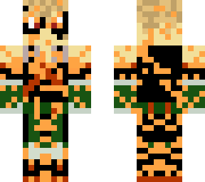 Bakugou Minecraft Skins