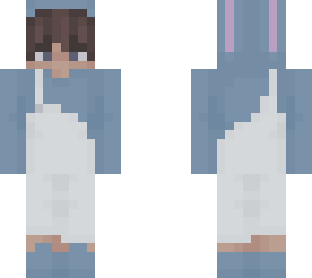 Blue bunny boy | Minecraft Skin
