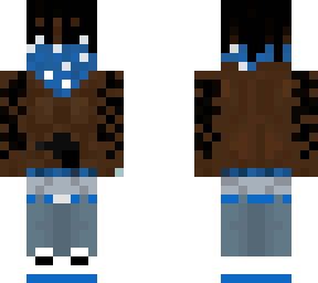 Crip gang member | Minecraft Skin