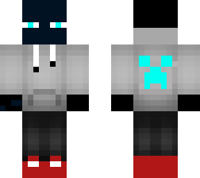 Enderman - Jacket grey variant | Minecraft Skin