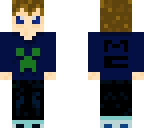 Epic podzol-hair gamer boi | Minecraft Skin