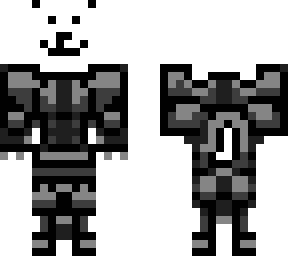 Greater dog / buff annoying dog Undertale skin with togglable armor ...