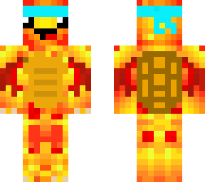 lava turtle | Minecraft Skin