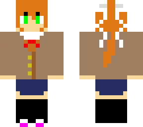monika ddlc | Minecraft Skins